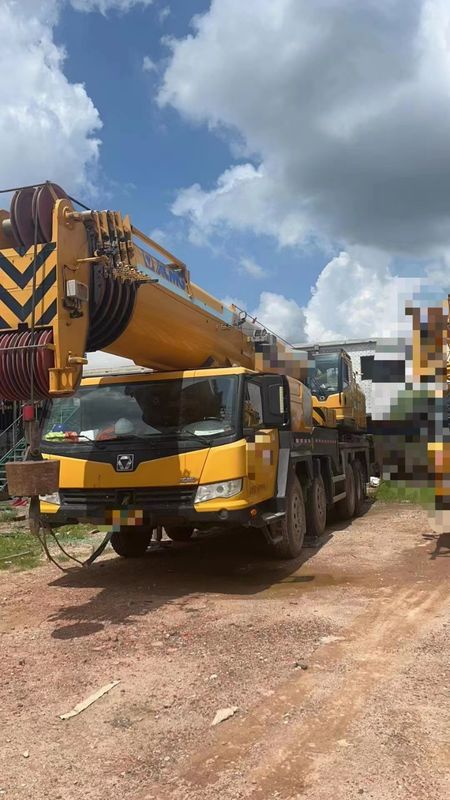 2019 100t Truck Crane Hydraulic Mobile Crane All Terrain Crane Lifting ...