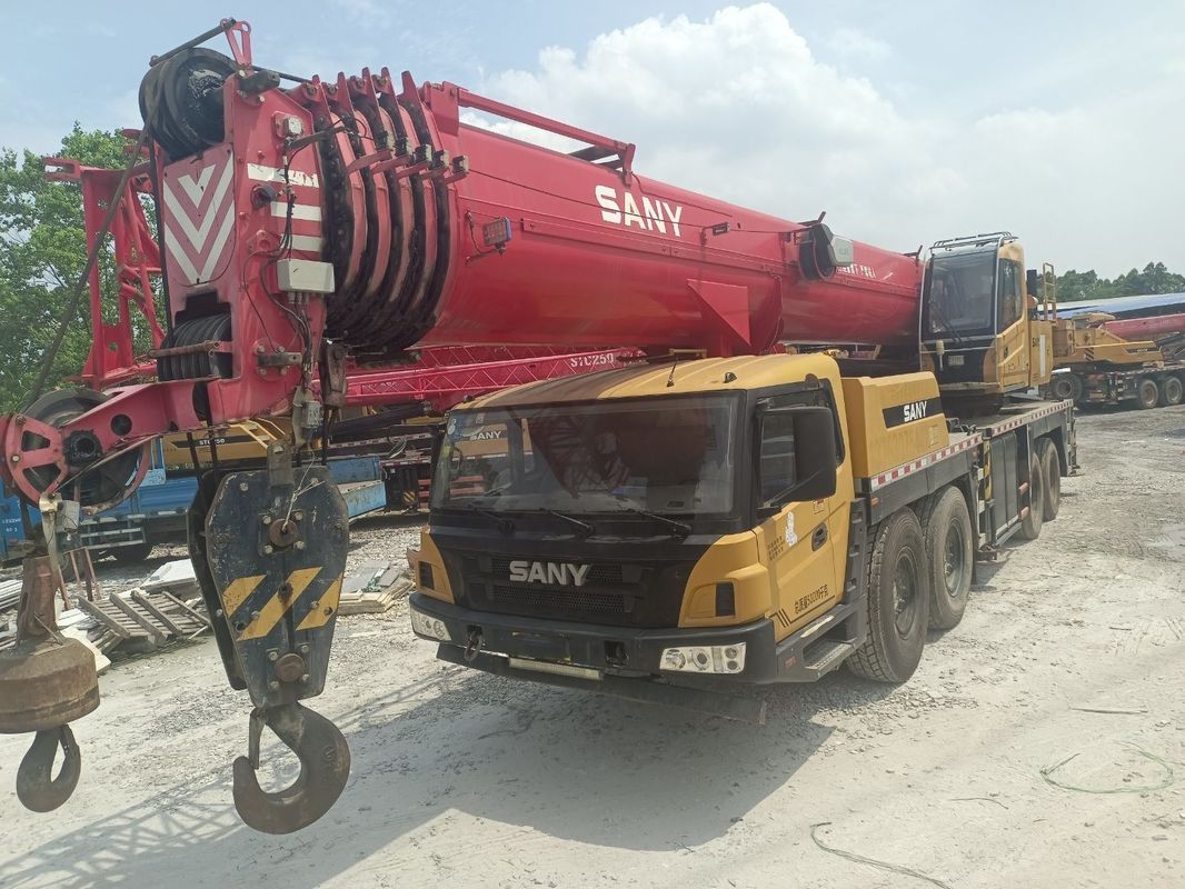Get Your Orange Sy 80ton Truck Crane Mobile Crane Lifting Equipment Now ...