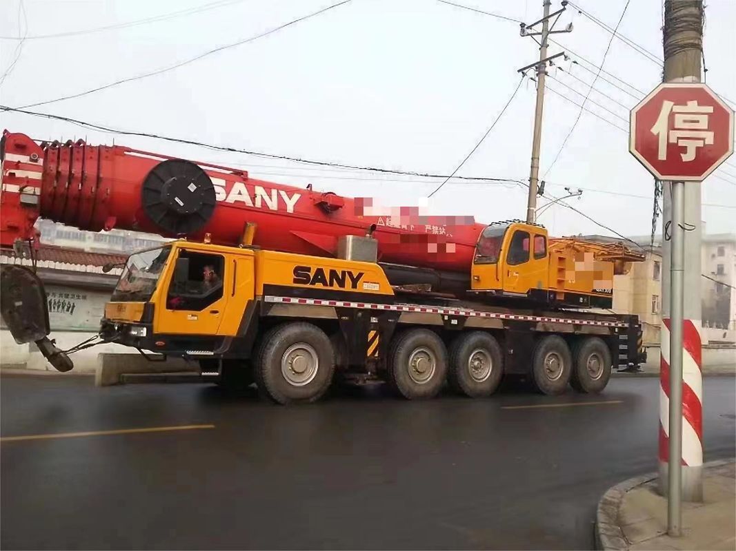 220t All Terrain Crane Mobile Crane Used Heavy Equipments with Maximum ...