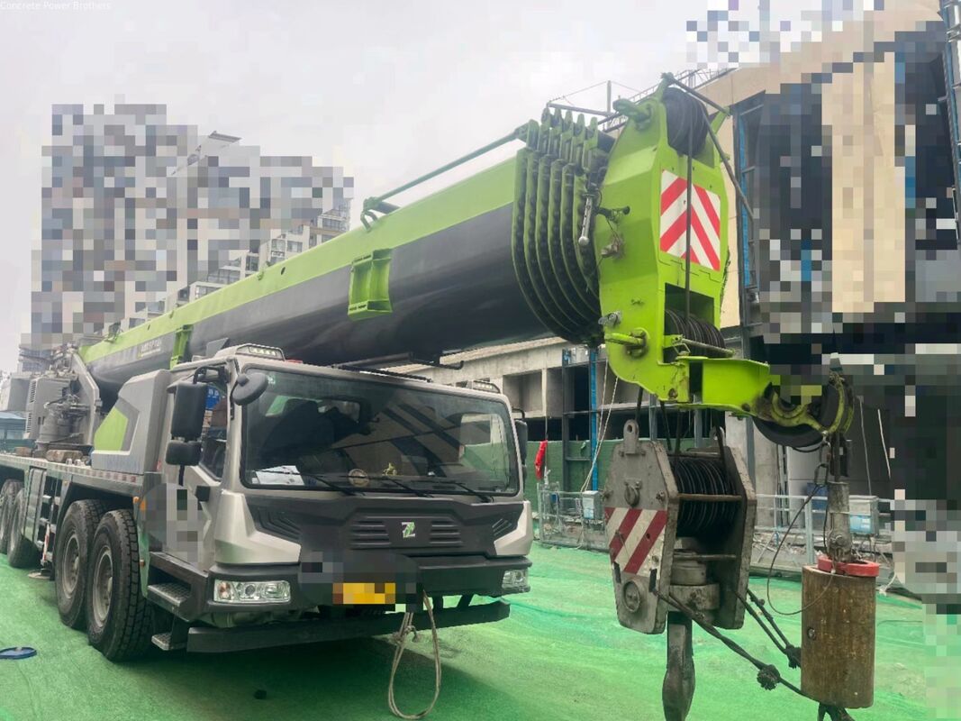 Zoomlion Mobile Crane 100 Ton All-Ground Truck Crane Maximum Lifting ...
