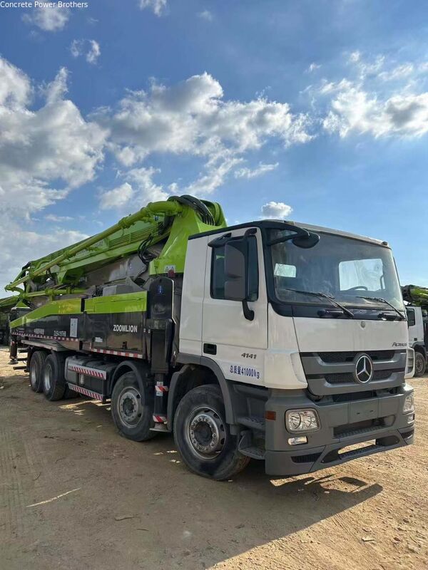Structure Cylinder Type Concrete Pump Truck Mounted Pump for Zoomlion ...