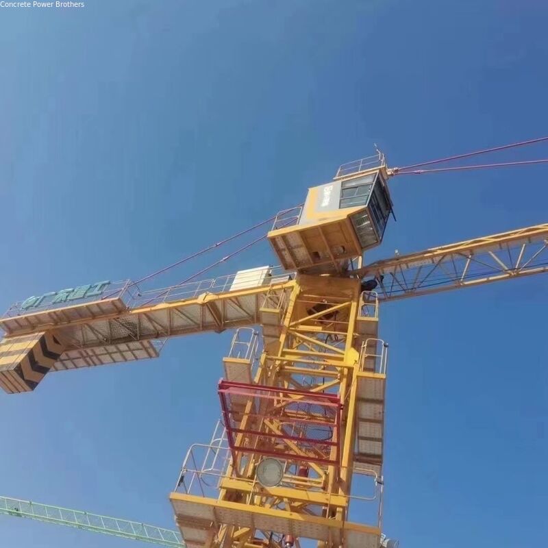 120T 20 Years Xg Flat Head Construction Tower Cranes Two Sets Maximum ...