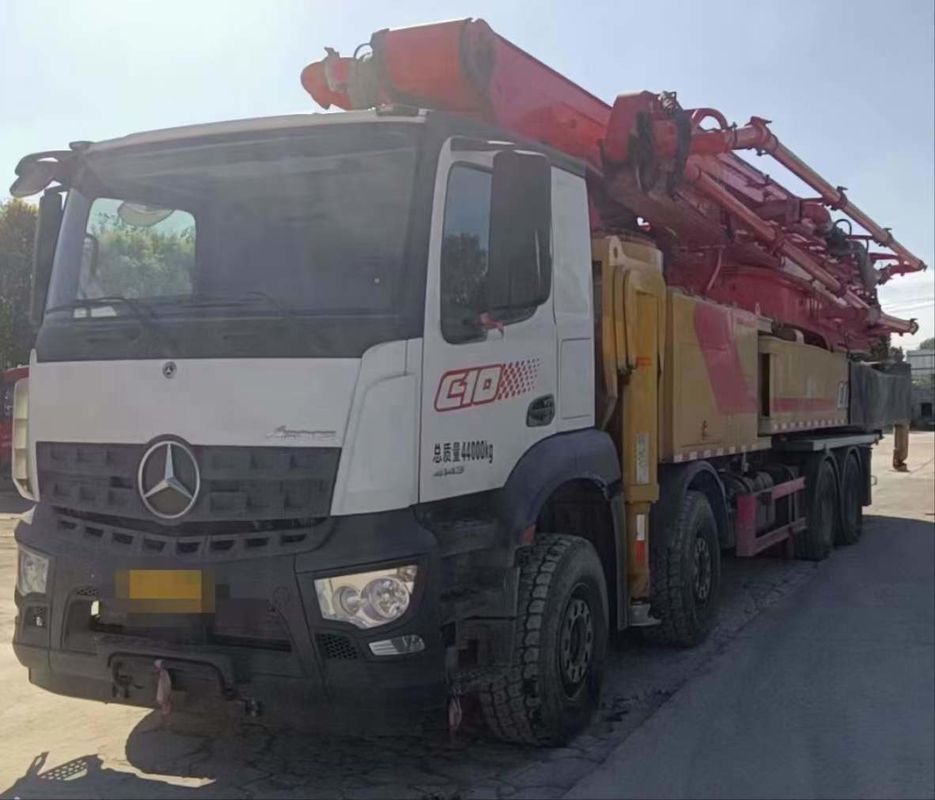 Hydraulic Structure 62m Cylinder Type Concrete Pump Truck for Sy 2021 ...