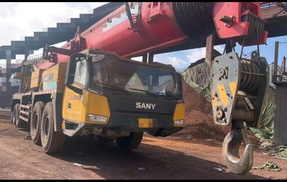 SANY Official 130 Ton Mobile Crane STC1300C8 Used Truck Cranes Price