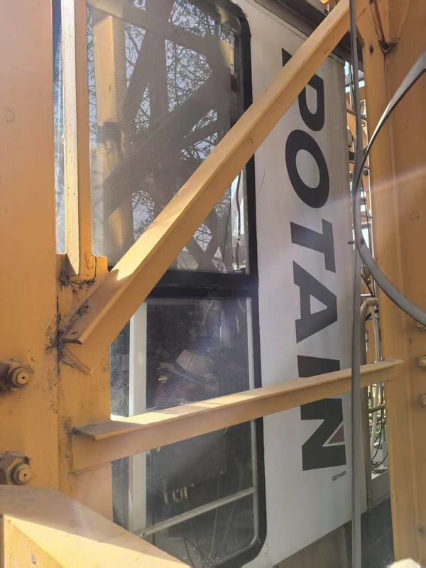 Potain Tower Crane 6012-6 in Yellow Assembled Installation for Improved ...