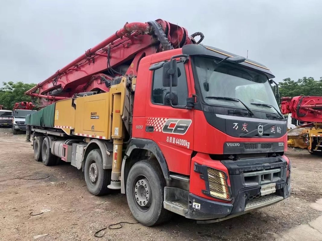SANY 56m Volvo Chassis Concrete Pump Trucks at Best Value Shaft Number ...