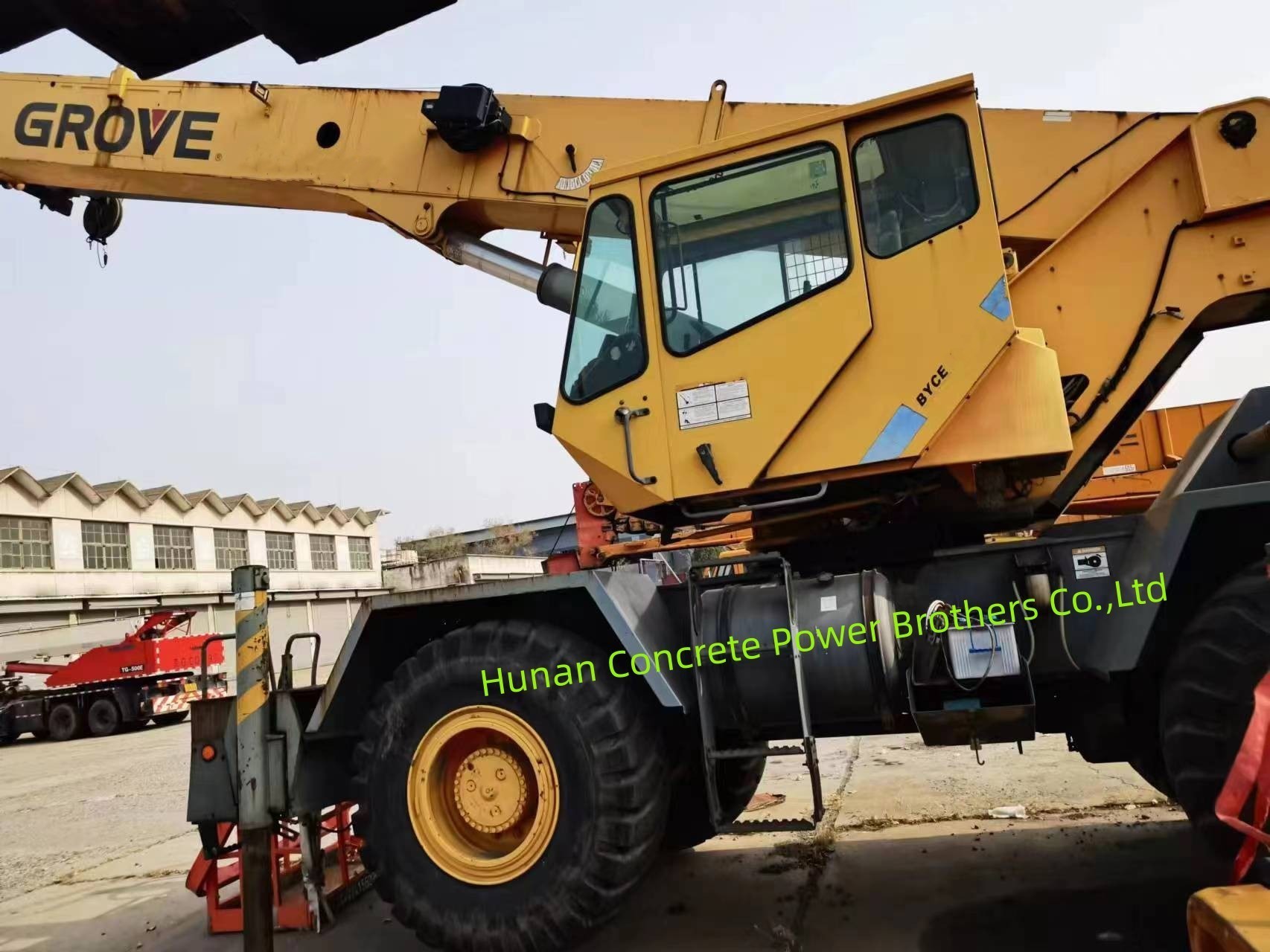 30t Truck Crane Terrian Hoist Crane off-Road Tyre Perfect for ...