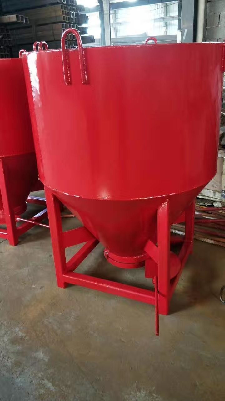 CE Certified 2m3 Concrete Bucket for Tower Crane Long-Lasting Concrete ...