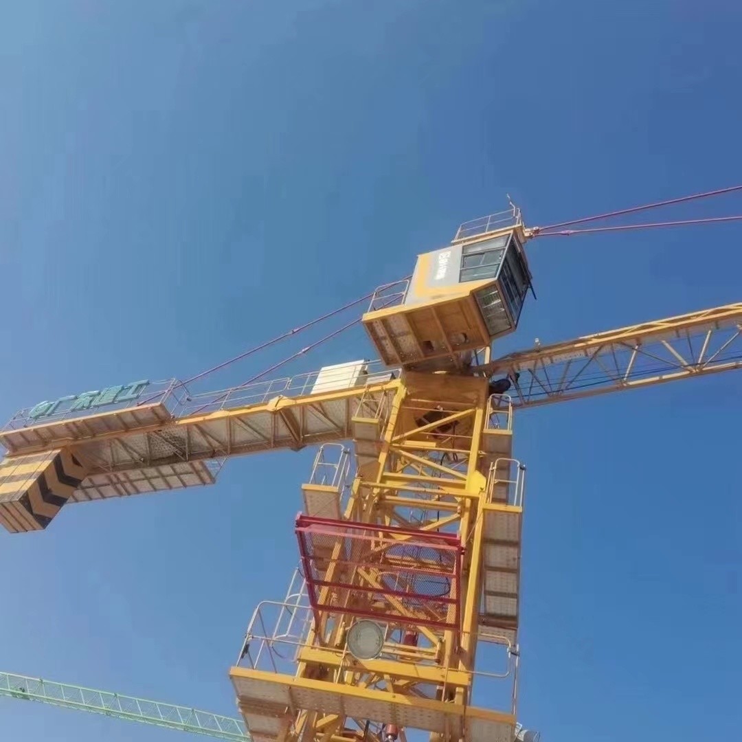 120T 20 Years Xg Flat Head Construction Tower Cranes Two Sets Maximum ...