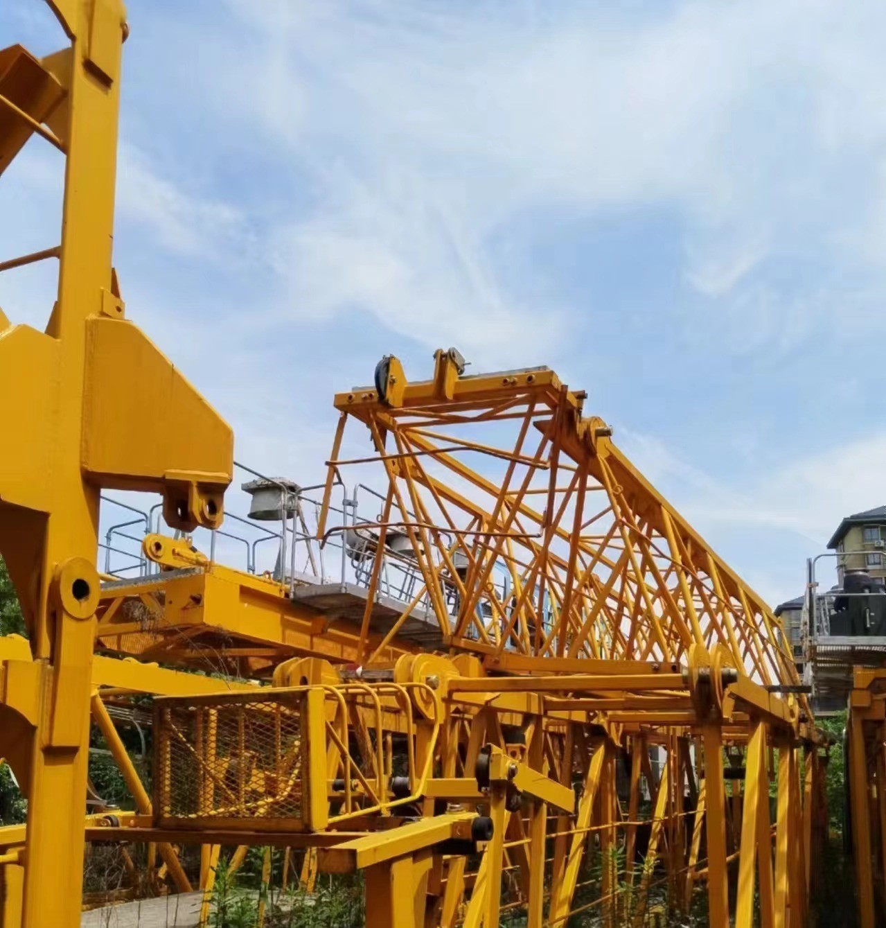 2020 Years Zoomlion Climbing Construction Crane T753-16T Steady Operation