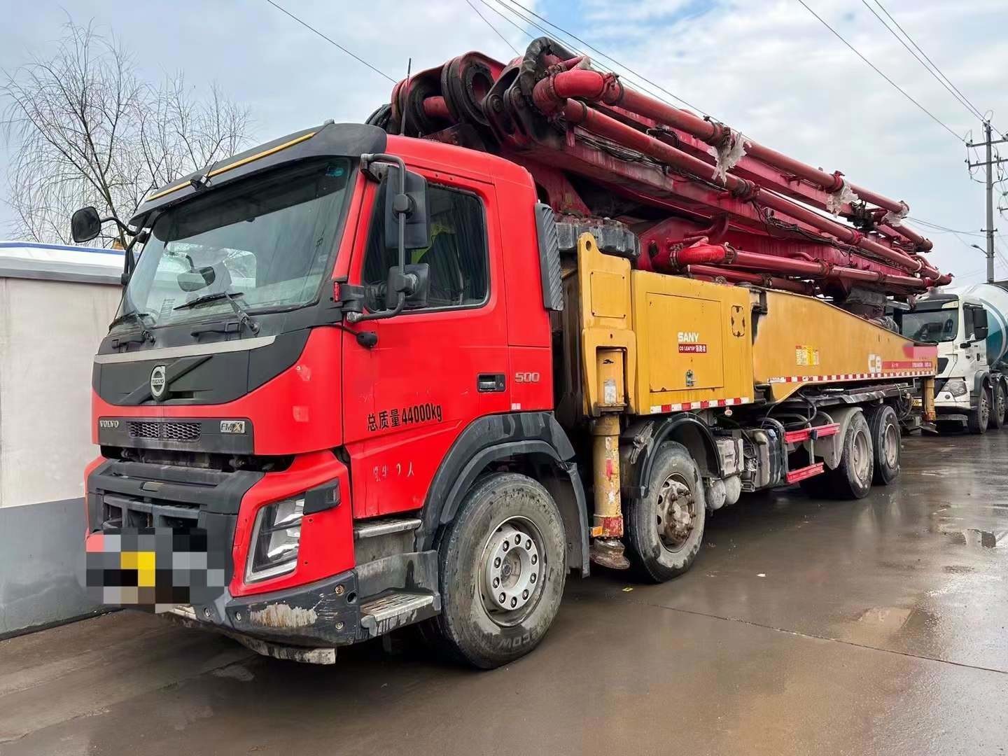 Sy Heavy Industry Used 56m Pump Truck Energy Efficient Sany Concrete ...