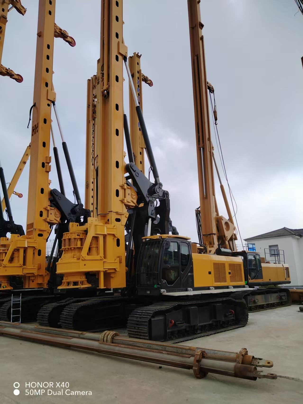 2021 Stable Operation XCMG XR240E Piling Rig Machine With Double Boom ...