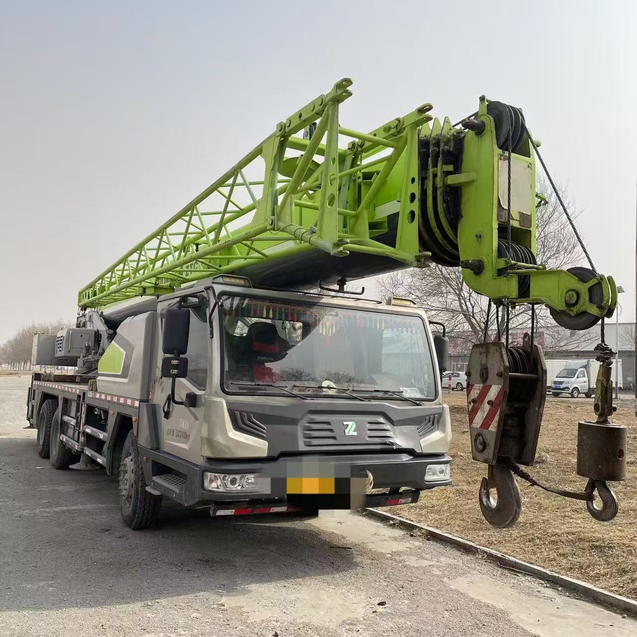 25T Maximum Lifting Height 42m Total Weight Boom Truck Crane Trucks ...