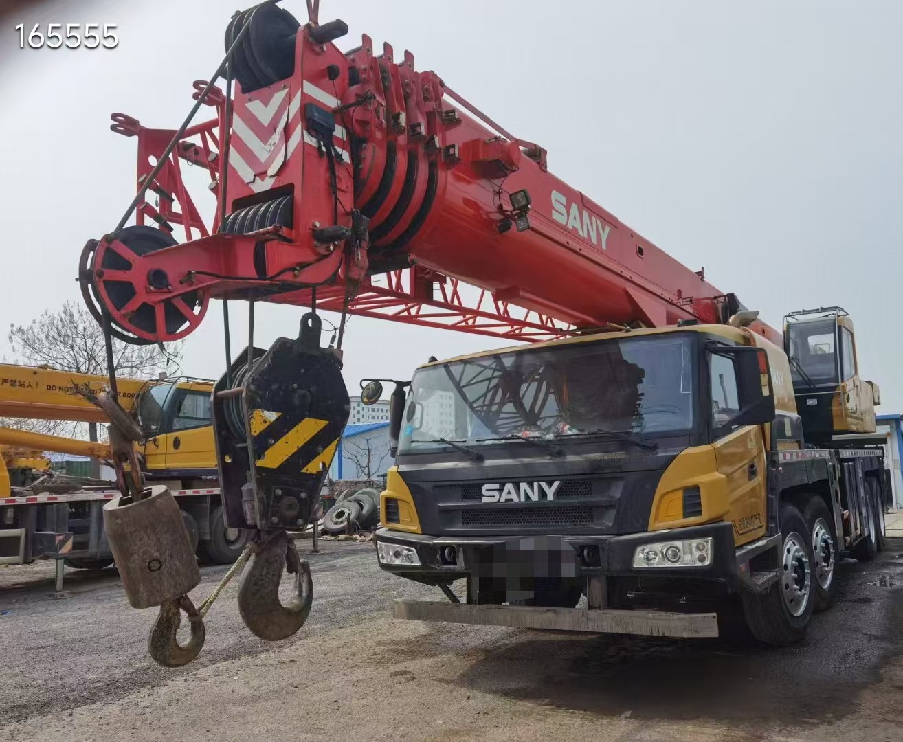SANY Official 75 Ton Mobile Crane STC750S Used Truck Cranes Price