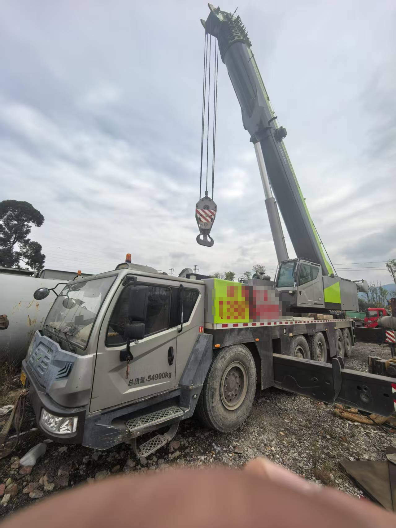 Seven-Arm Crane Jib ZAT2000V 2021 Years Zoomlion Mobile Crane 200 Tons ...