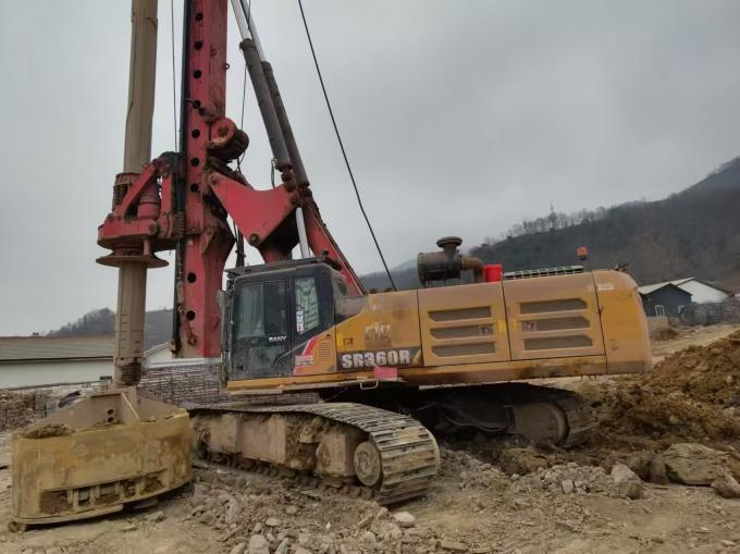 Sany Heavy Industry's SR285 Rotary Drilling Rig 9125x4500x23870mm ...